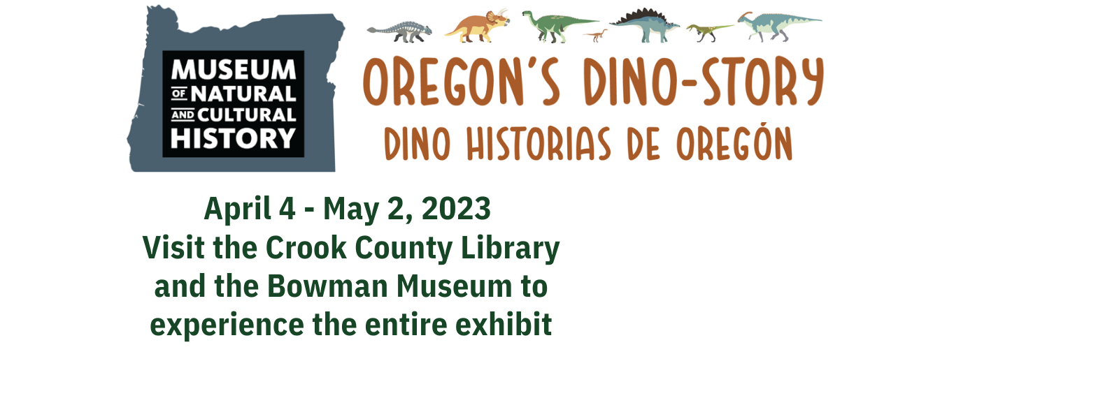 Dinosaur Exhibit | Crook County Oregon