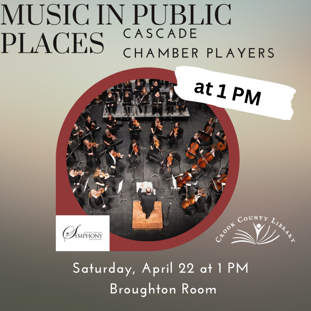 Adult Program: Music in Public Places: featuring Cascade Chamber ...